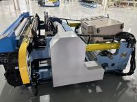 China AG130B 1300mm EtherCAT Bus Full Automatic Metal Wire Mesh Loom Machine for Stainless Steel Copper Filter Mesh for sale
