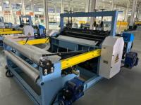China 160D Heavy-Duty 1600mm Wire Mesh Loom Machine with PLC Touch Screen and Dual Servo Motor Drive for sale