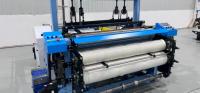 China High Output 1300mm Maximum Width Wire Mesh Weaving Loom with Dual Servo Motor Control and PLC Touch Screen for sale