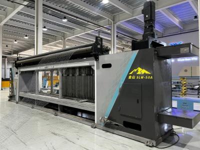 China Full CNC SLW58A Gabion Box Machine, Patented 5-Axis Gabion Mesh Production Equipment for sale