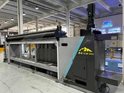 China SLW‑58A 5‑Axis Linkage Full CNC Gabion Mesh Weaving Production Line for sale