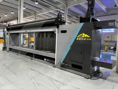 China SLW58A 5-Axis Linkage Gabion Box Machine, Full CNC Gabion Mesh Weaving Production Line for sale