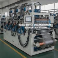 China Servo-Driven Wire Mesh Loom Machine With Bus Control for sale