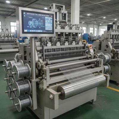 China Advanced CNC Wire Mesh Loom Machine with Digital Control for sale