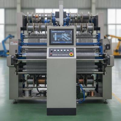 China Intelligent CNC Wire Mesh Loom Machine with Servo Bus System for sale
