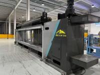 China SLW54C 4 Mm 60 × 80 Mm Gabion Basket Machine For Diverse Engineering Markets for sale