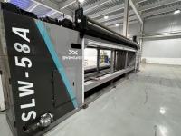 China SLW54C Full CNC Gabion Basket Machine For Galvanized Wire Processing Retaining Structures for sale