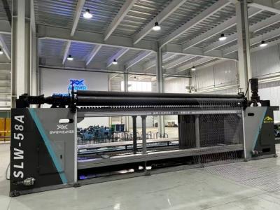 China SLW54C 4 Mm CNC Gabion Basket Machine For River Training Projects for sale