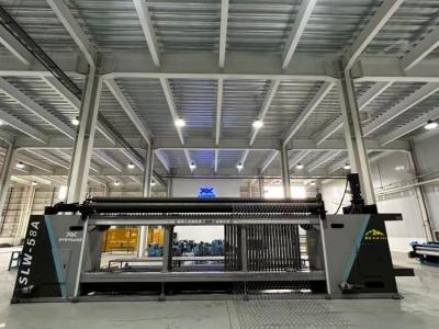 China SLW54C Servo Drive 4 Mm Gabion Mesh Making Machine For Output Focused Production for sale