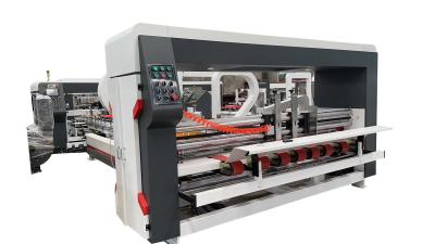 China 12kw Corrugated Folding Gluer Machine Automatic Carton Gluing Machine for sale