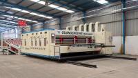 China Four Color Automatic Slotting Die Cutting Machine Flexo Ink Printing for sale