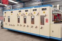 China Computerized Flexo Printing Slotting Die Cutting Machine Box Making Machinery for sale