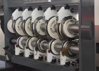 China Auto Four Color Flexo Printer Rotary Die Cutter Slotter Auto Stacker for sale