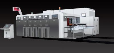 China Water Ink Carton Flexo Printer Slotter Rotary Die Cutter Machine for sale
