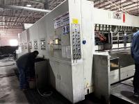China Three Color Printer Slotter Die Cutter With Stacker For KL Brand for sale