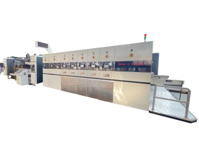 China Fully Automatic Bottom Printing Carton Box Machine for sale