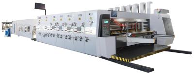 China Four Color Printer Slotter Die Cutter auto folder gluer 700x1800 for sale