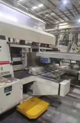 China pre feeder three color printer slotter die cutter inline auto gluer machine for sale