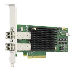China Emulex LPe31002 32GFC Dual Port HBA Card SFP+Host Bus Adapter for sale