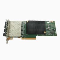 China Emulex Lpe32004 Dual Port 32GFC HBA Card Pcie 3.0 X 8 Fibre Channel Card With 4 Ports for sale