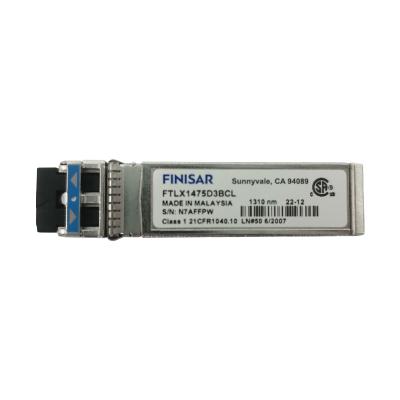 China FTLX1475D3BCL Finisar SFP+ Optical Module 10Gb SMF 1310nm 10km Transceiver for sale