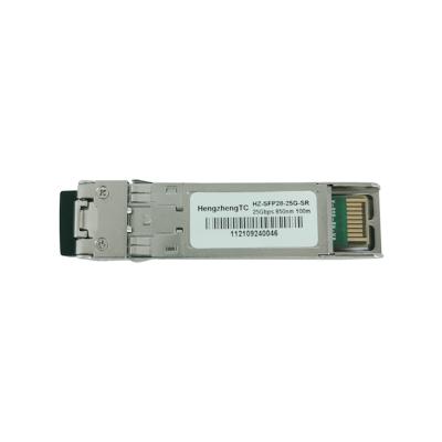 China HZTS25LR 25G SFP28 Single Mode Dual Fiber 10KM LC Interface 1310nm Ethernet Communication Module for sale