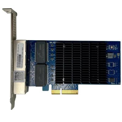 China HZ1N500T4 Four-Port Gigabit PCIe Network Card with Intelligent Control and IEEE 802.3 Standards for Server Applications for sale