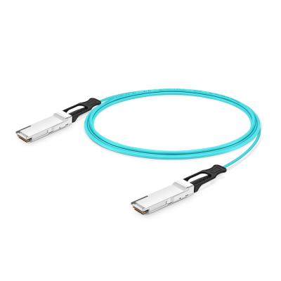 China Mellanox MFS1S00-V010E 200Gbps QSFP56 to QSFP56 Active Optical Cable 10m Length Compatible with NVIDIA QM8700 for sale