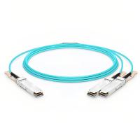 China Mellanox MFS1S50-H015V 200Gbps QSFP56 to 2x QSFP56 HDR InfiniBand Active Optical Cable for High-Speed Data Transfer for sale