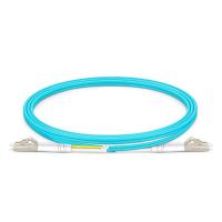 China LC/UPC Duplex OM4 Multimode Fiber Optic Patch Cord For 10G Ethernet And 40G BIDI SR for sale
