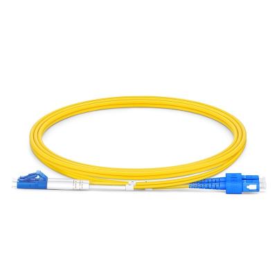 China Single Mode Fiber Patch Cord With SC APC Connector For 1G 10G 40G 100G 400G Ethernet for sale