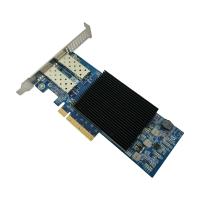 China HZ10N10F2 Dual Port Fiber Network Adapter With 2/10Gbps SFP+ And N10g-X2 Controller for sale