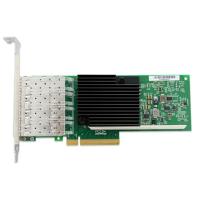 China HZ10X710F4 10 Gigabit Four Port PCIe Network Card With Intel XL710 Chip And SFP+ Connectors for sale