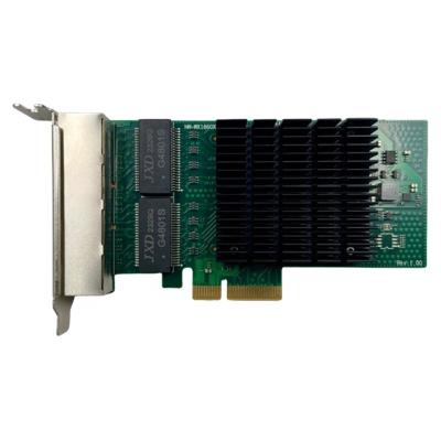 China HZ11860T4 Gigabit Four-Port PCIe Network Card with 1Gbps Speed and PCIe 2.0 x4 Interface for Server Applications for sale