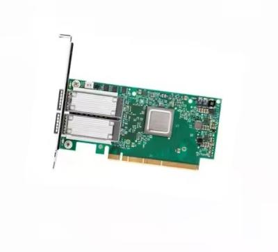 China Mellanox ConnectX-5 EN Adapter 40GbE Dual-Port SFP28 Network Interface Card with PCIe4.0 X16 and 1/10/25/40GbE Transmission Rate for sale