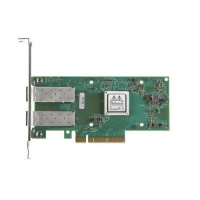 China Mellanox MCX512A-ACUT 10/25GbE Dual-Port SFP28 Network Card with 25Gbps Speed and X8 Lane PCI Express for High-Performance Server Applications for sale