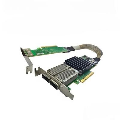 China Mellanox MCX556M-ECAT-S25 ConnectX-5 VPI 100GbE PCIe Network Interface Card with Dual Port SFP28 for Server Applications for sale