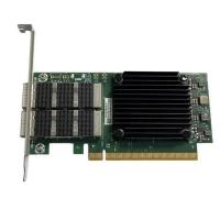 China MCX623106AS-CDAT 200GbE PCIe4.0 x16 Dual-ported SFP56 Network Interface Card for Server Applications for sale