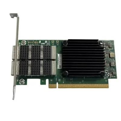 China MCX623106AS-CDAT 200GbE PCIe4.0 x16 Dual-ported SFP56 Network Interface Card for Server Applications for sale
