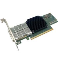 China Mellanox MCX654106A-HCAT 200GbE Dual-Port SFP56 Network Card with PCIe 3.0 x16 Interface for High-Speed Data Center Servers for sale