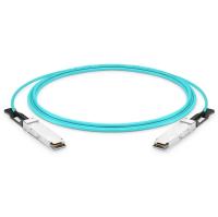 China 400Gbps QSFP-DD Active Optical Cable ROHS2.0 Compliant And Single 3.3V Power Supply for sale