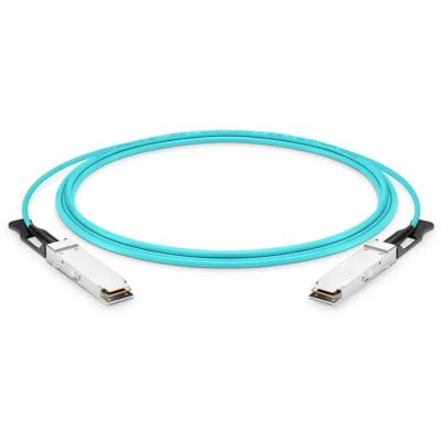 China 400Gbps QSFP-DD Active Optical Cable ROHS2.0 Compliant And Single 3.3V Power Supply for sale