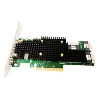 China Broadcom 9600-24i RAID Card 24-Port Internal 12Gb/s SAS/SATA Array Card PCIe 4.0 for sale