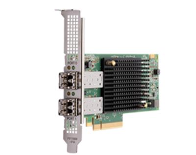 China Broadcom LPe38102 64Gb FC HBA Card PCIe Gen4 x16 Fibre Channel Card for sale