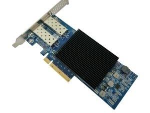 China HengzhengTC HZ10N10F2 10 Gigabit Ethernet PCIe NIC With Dual SFP+ Ports ,  N10G-X2 Chip ,  10GBASE-LR/LX Support for sale