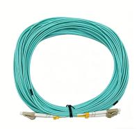 China 10G OM4 LC UPC To LC UPC Duplex Fiber Patch Cable ,  2.0mm, 15M for sale