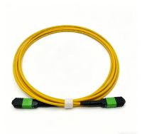 China 12F MPOPC(F)-MPOPC(F)-SM-3.0-3M Type B Multimode Fiber Optic Patch Cord With SCAPC Connectors , 3.0mm LSZH Jacket , 3 Meters for sale