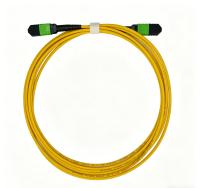 China 12F MPOPC(F)-MPOPC(F)-SM-3.0-3M Type B Multimode Fiber Optic Patch Cord With SCAPC Connectors , 3.0mm LSZH Jacket , 3 Meters for sale