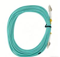 China 10g/40g Compatible Om3 Multi-mode Fiber Patch Cable With Lszh Jacket , 10m Length for sale