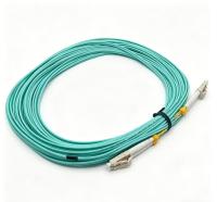 China 10g/40g Compatible Om3 Multi-mode Fiber Patch Cable With Lszh Jacket , 10m Length for sale